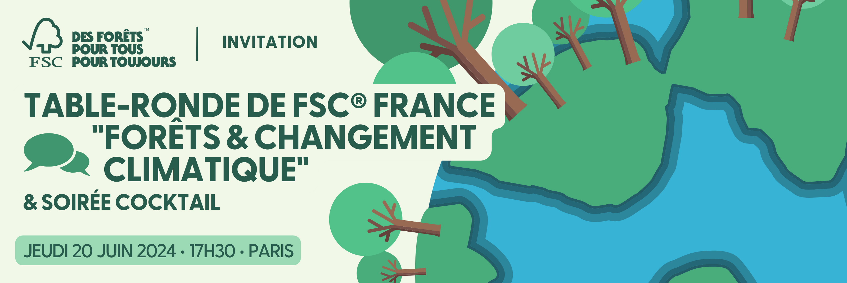 Participez à la table-ronde "Forêts & changement climatique" de FSC France le 20 juin 2024 ...